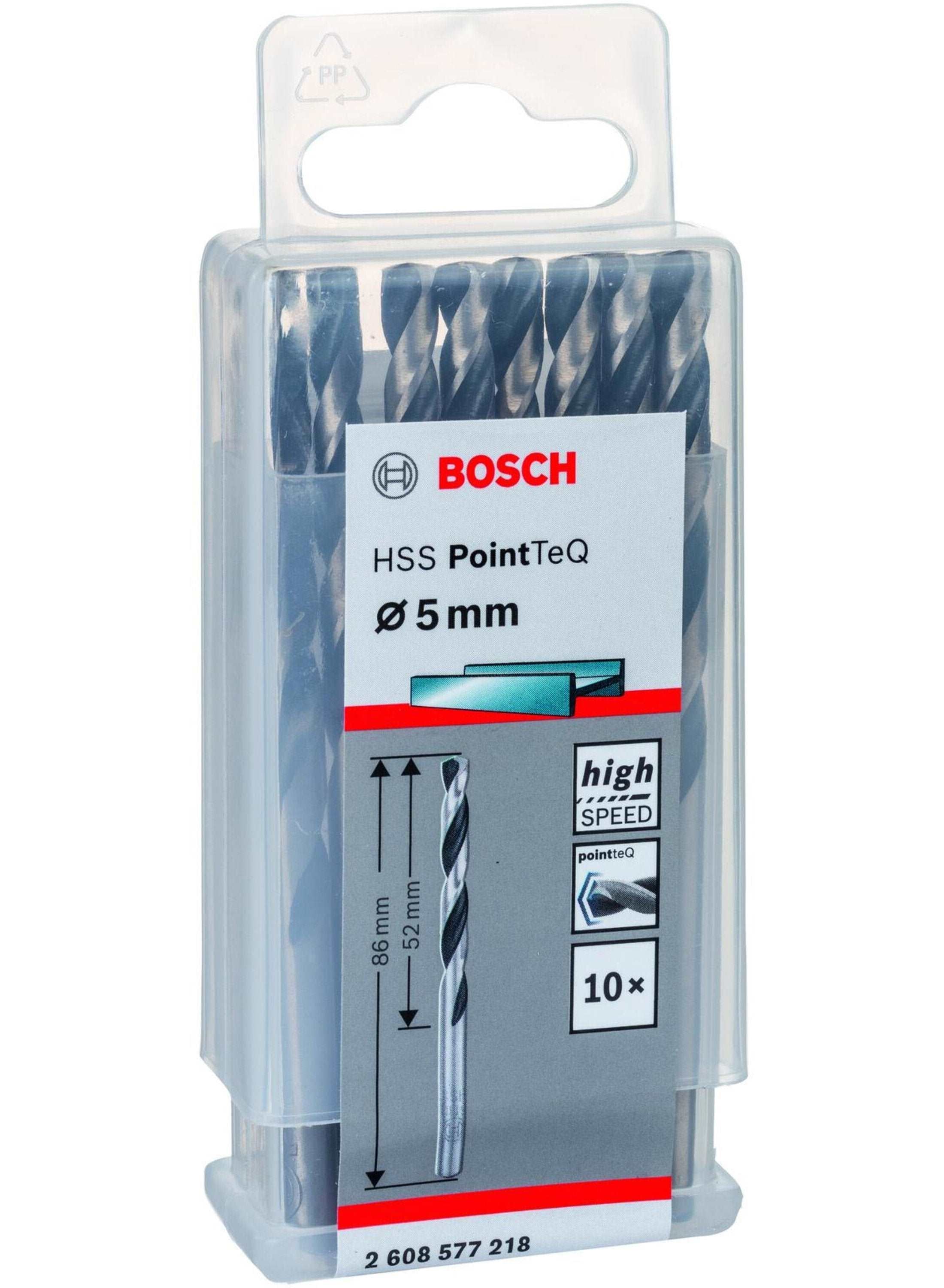 Bosch HSS PointTeQ 10 pack ( Select Size )