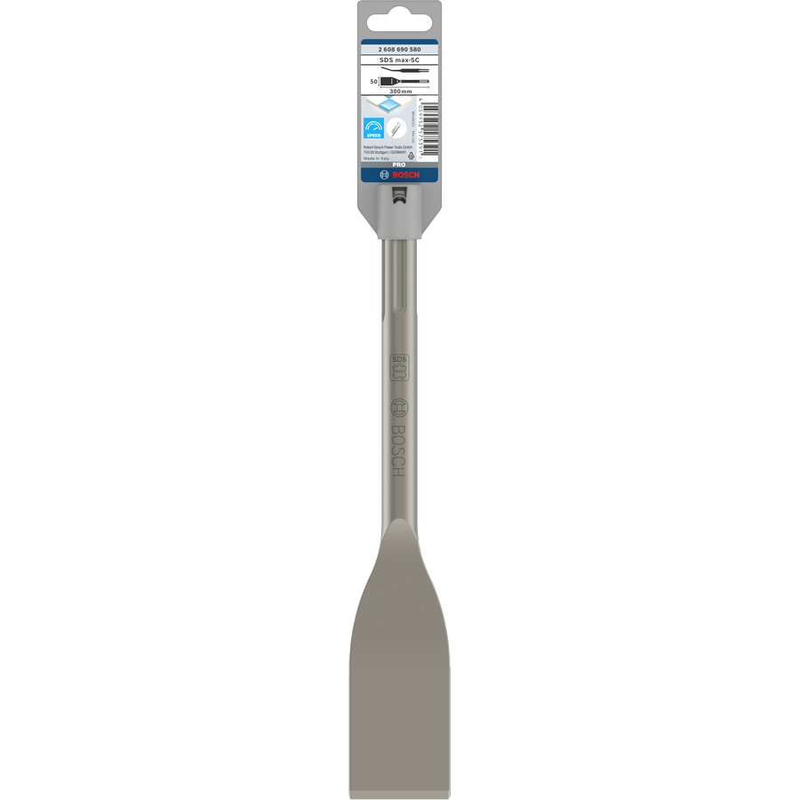 Bosch PRO SDS max-5C Tile Chisel, 50 x 300 mm 2608690580
