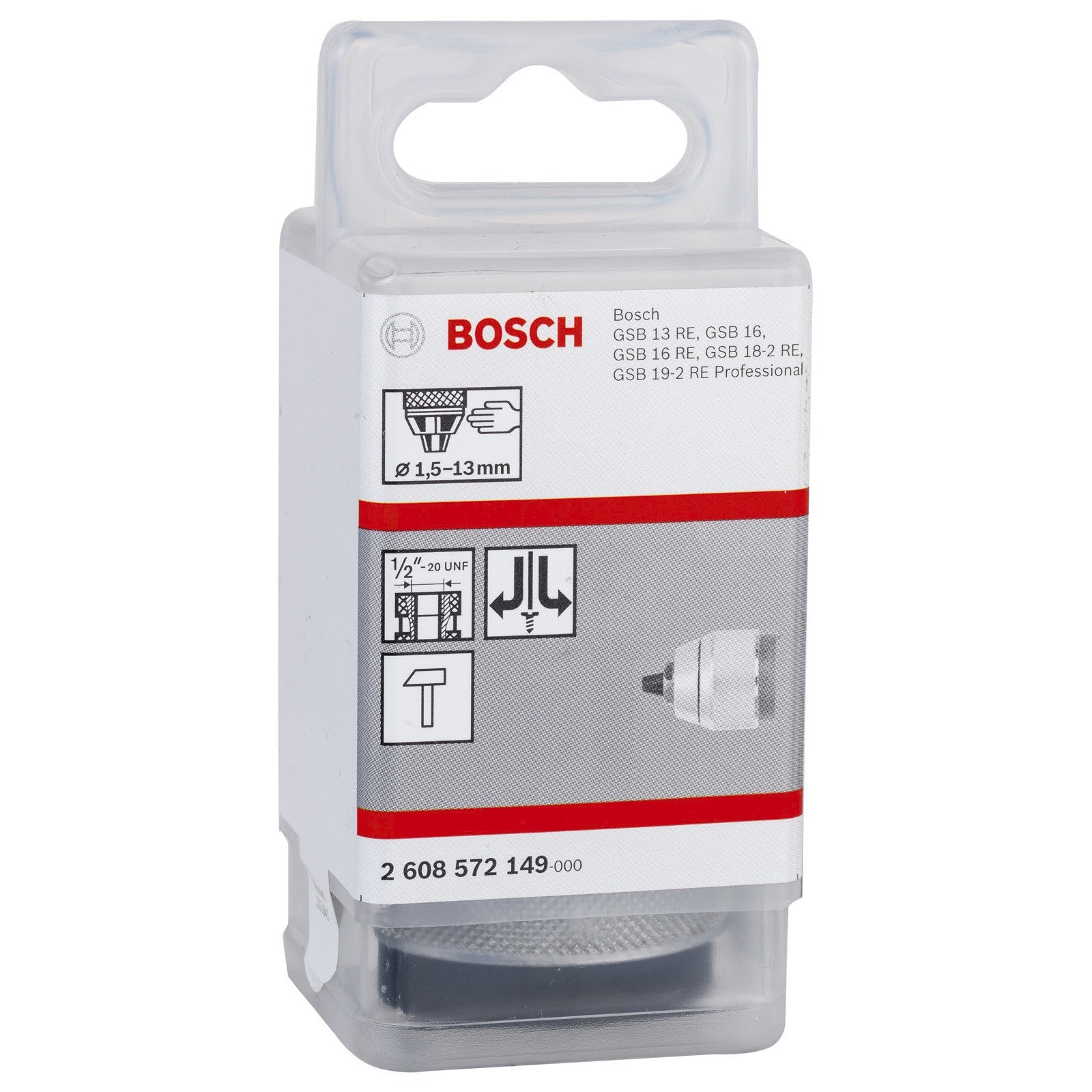 Bosch Keyless chuck 1/2 X 20 UNF 2608572149