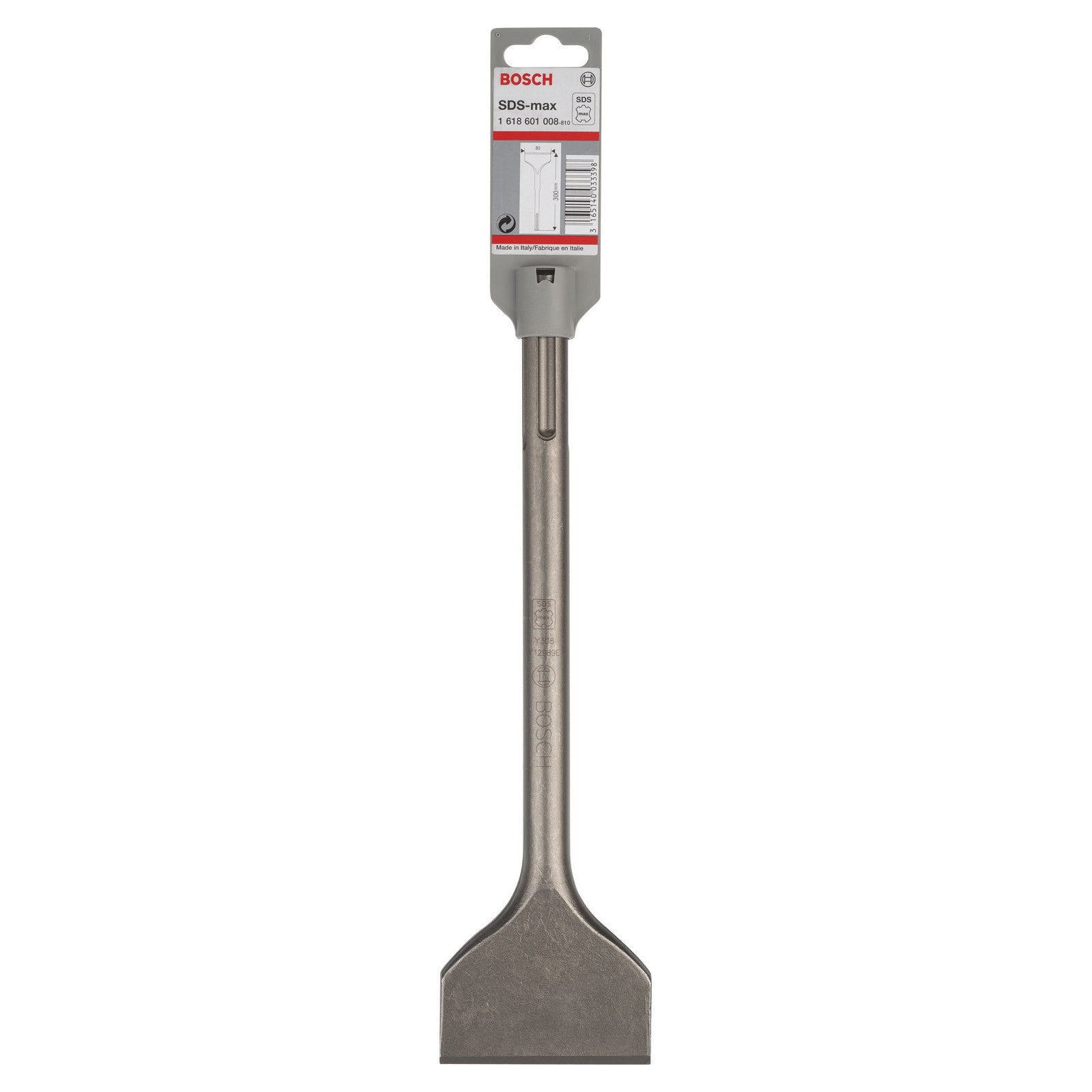 Bosch Long-life SDS-max Spade chisel 300 x 80 mm 1618601008