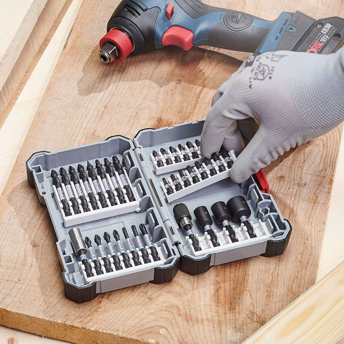 Bosch Professional Impact Control Screwdriver Bit Set, 36-piece - PTS