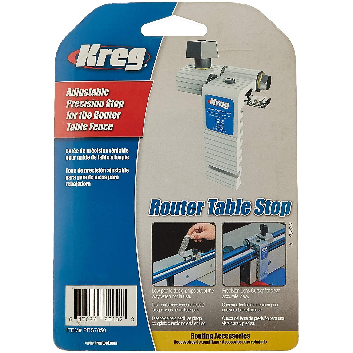 Kreg Precision Router Table Stop PRS7850