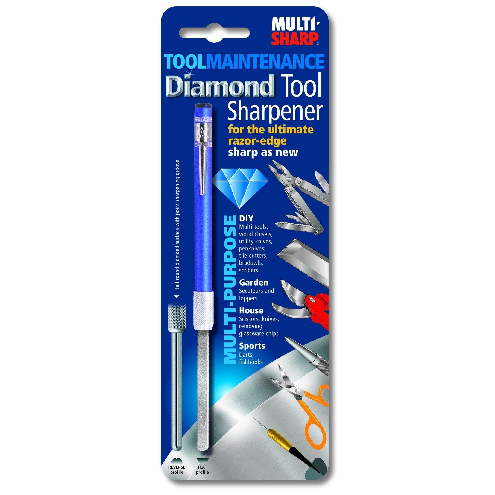 Multi-Sharp Diamond Tool Sharpener